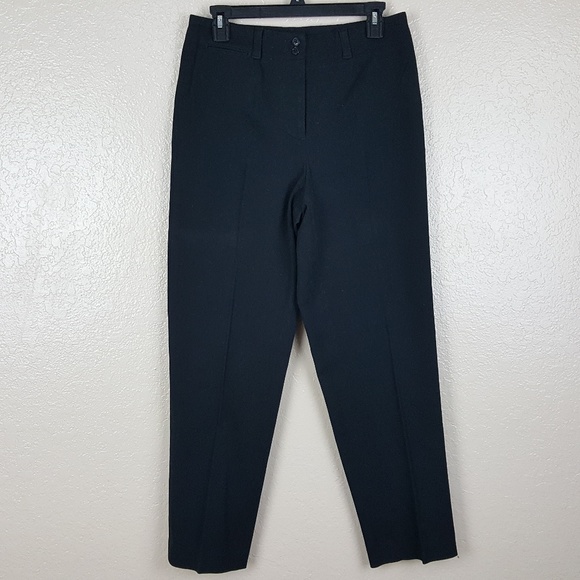 Lauren Ralph Lauren | Pants & Jumpsuits | Lauren Ralph Lauren Womens Pants Size 8 Black Stretch ...